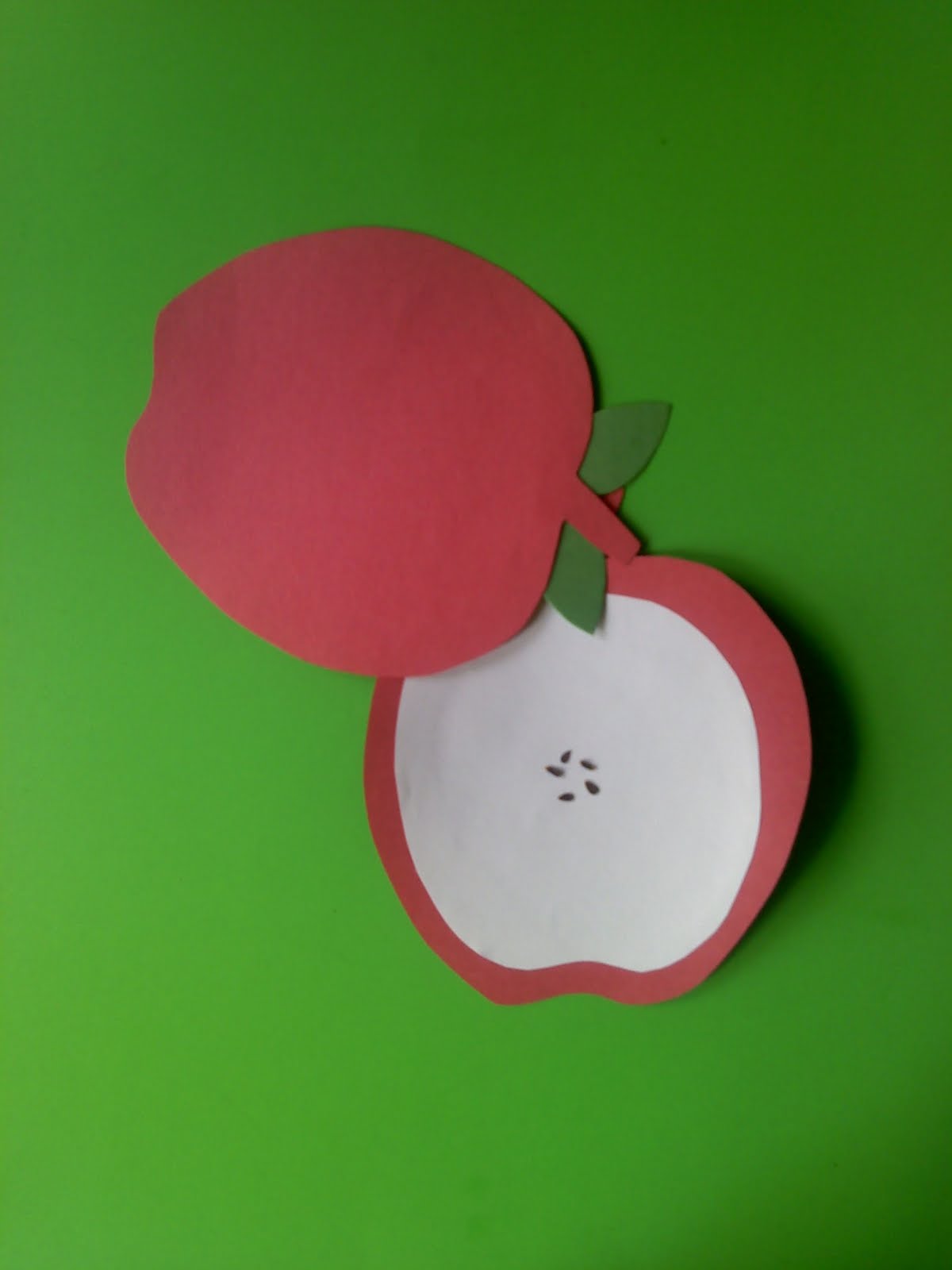 Crafts For Preschoolers: What's Inside An Apple Craft