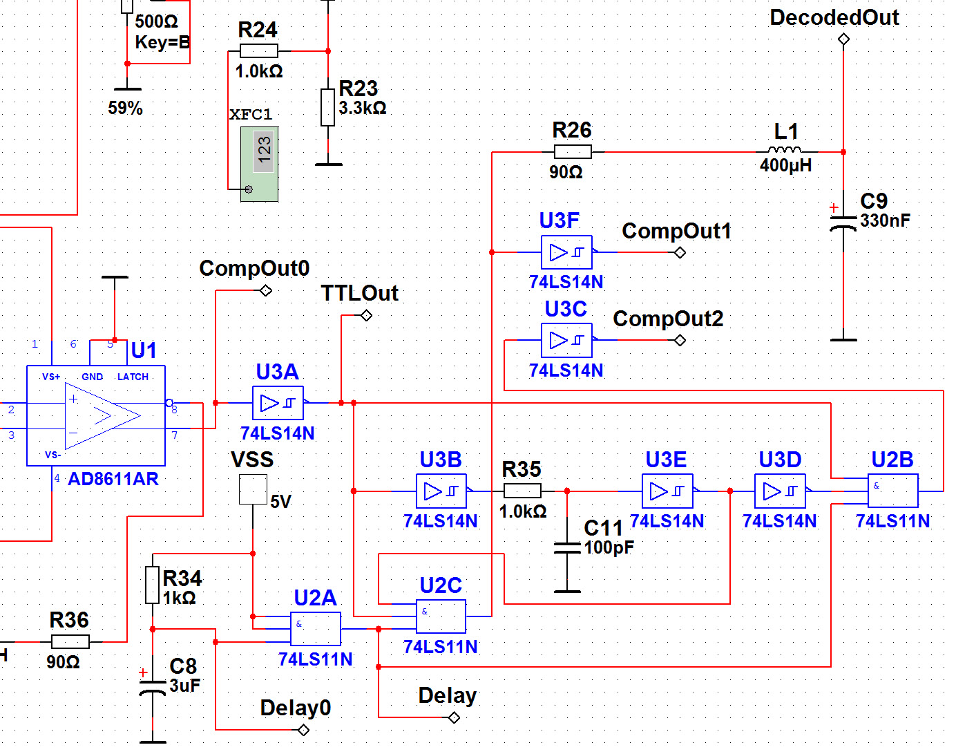 Custom PCB for DIY electronics: PWM amplifier 1 - The PWM modulator ...