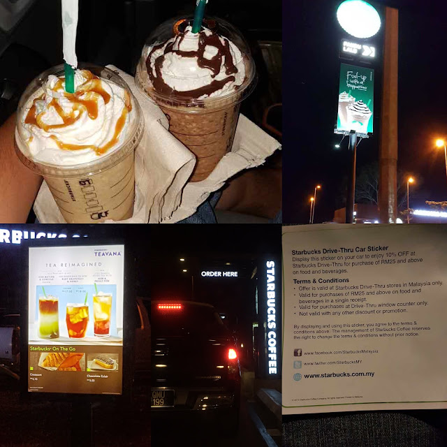 Starbucks Drive-Thru MENU Marina Parkcity, Miri - Miri Food Sharing