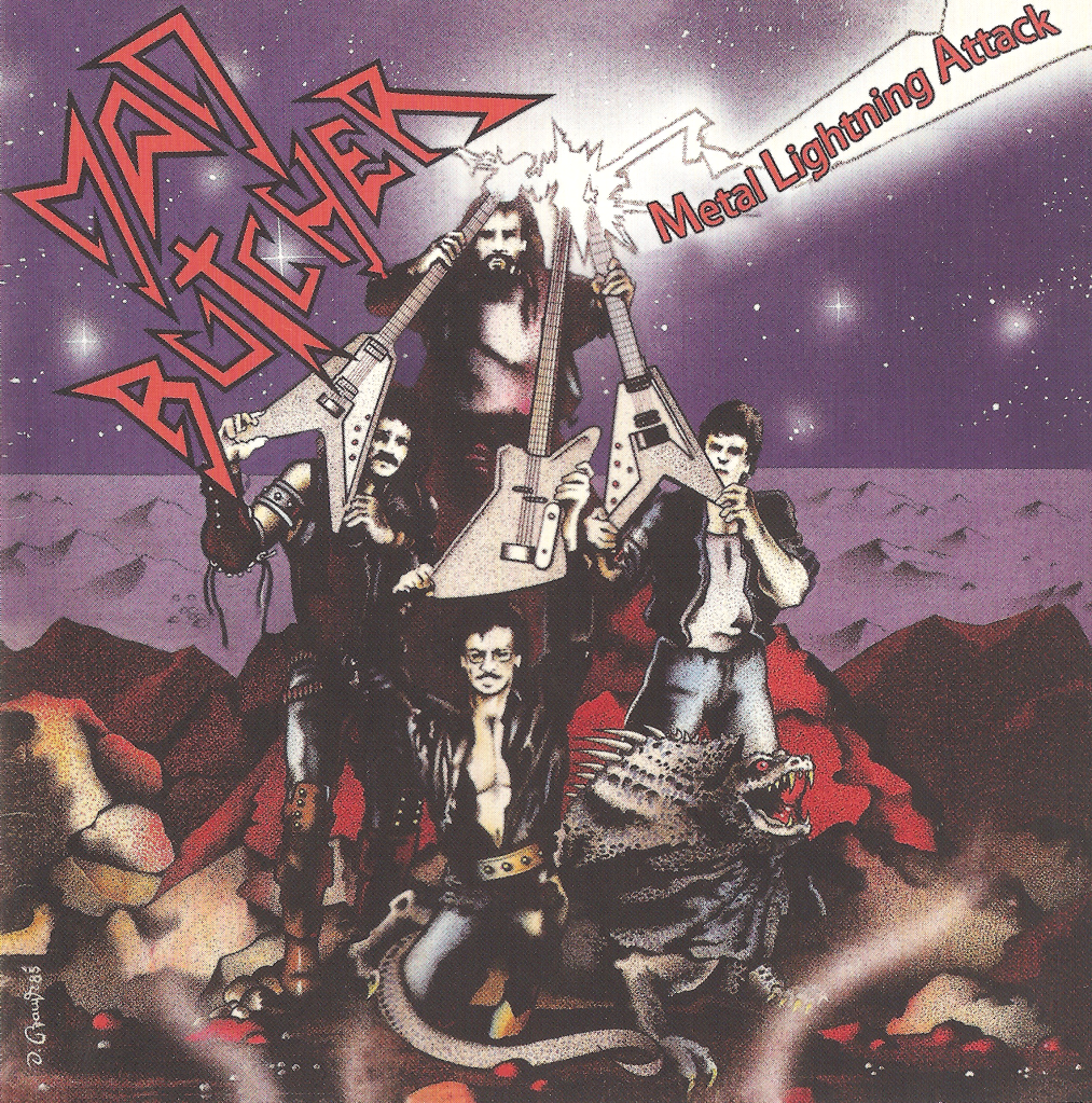 Metalic Attack: Mad Butcher - Metal Lightning Attack (1985) (Heavy ...