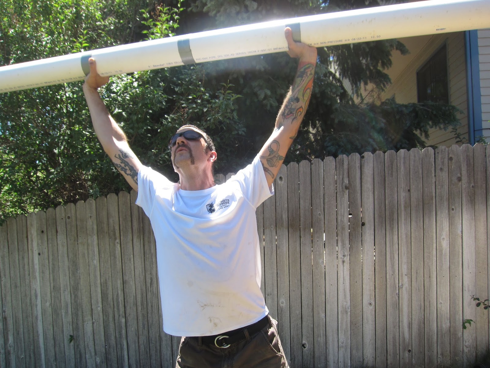 Big Obstacles: DIY - Spartan Slosh Pipe and lifting technique