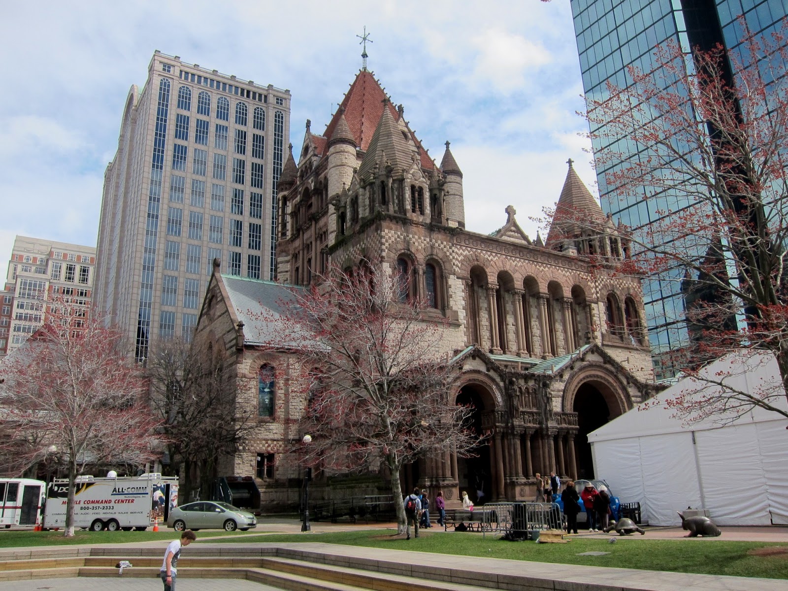 I'd Rather Be Eating: TBT: Copley Square and Boston Common