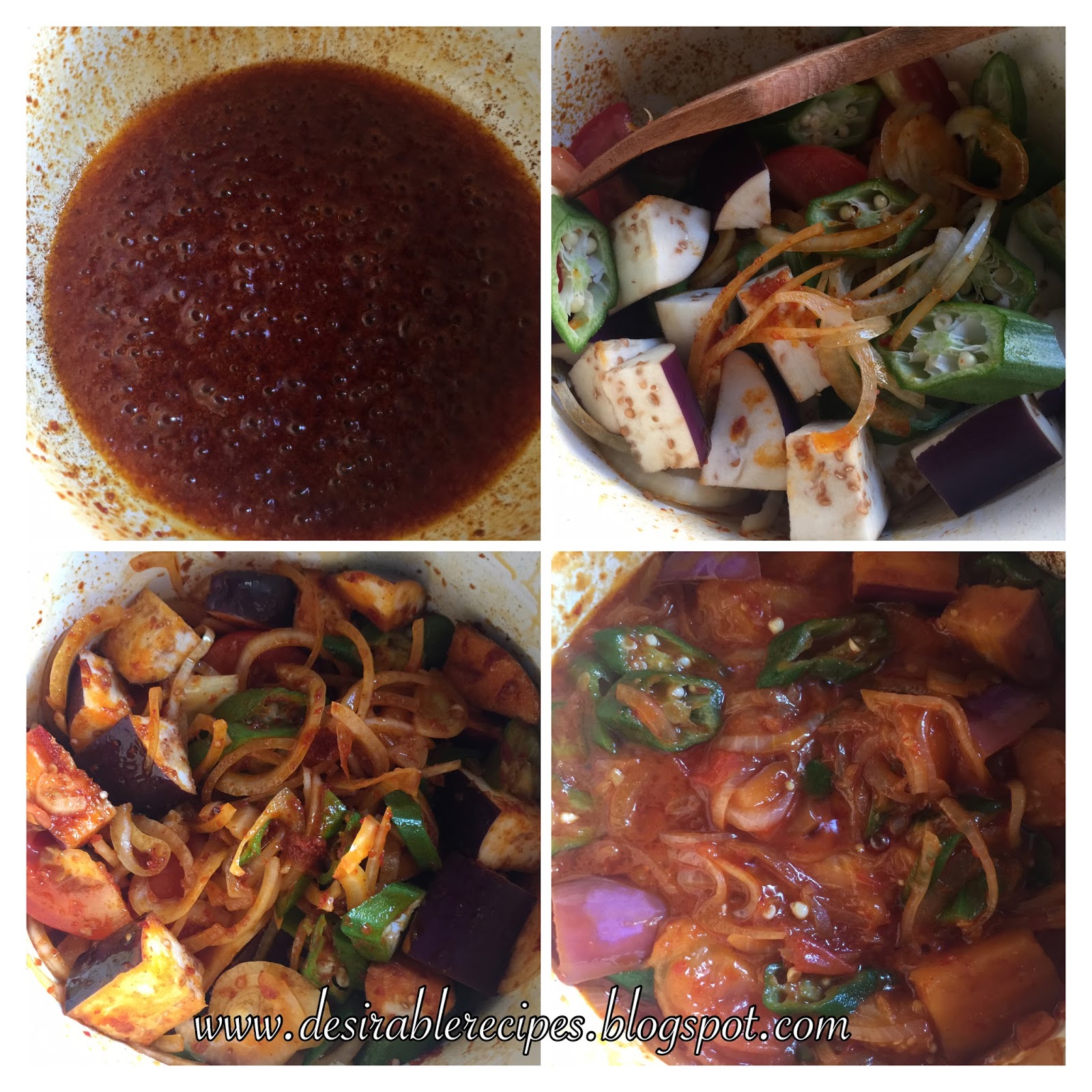 Sambal Asam Mix Vegetables