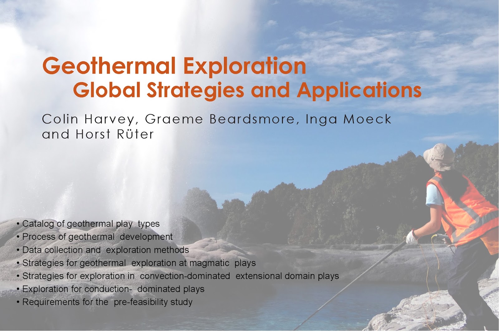 Science & Technology: New Book on Geothermal Energy Exploration