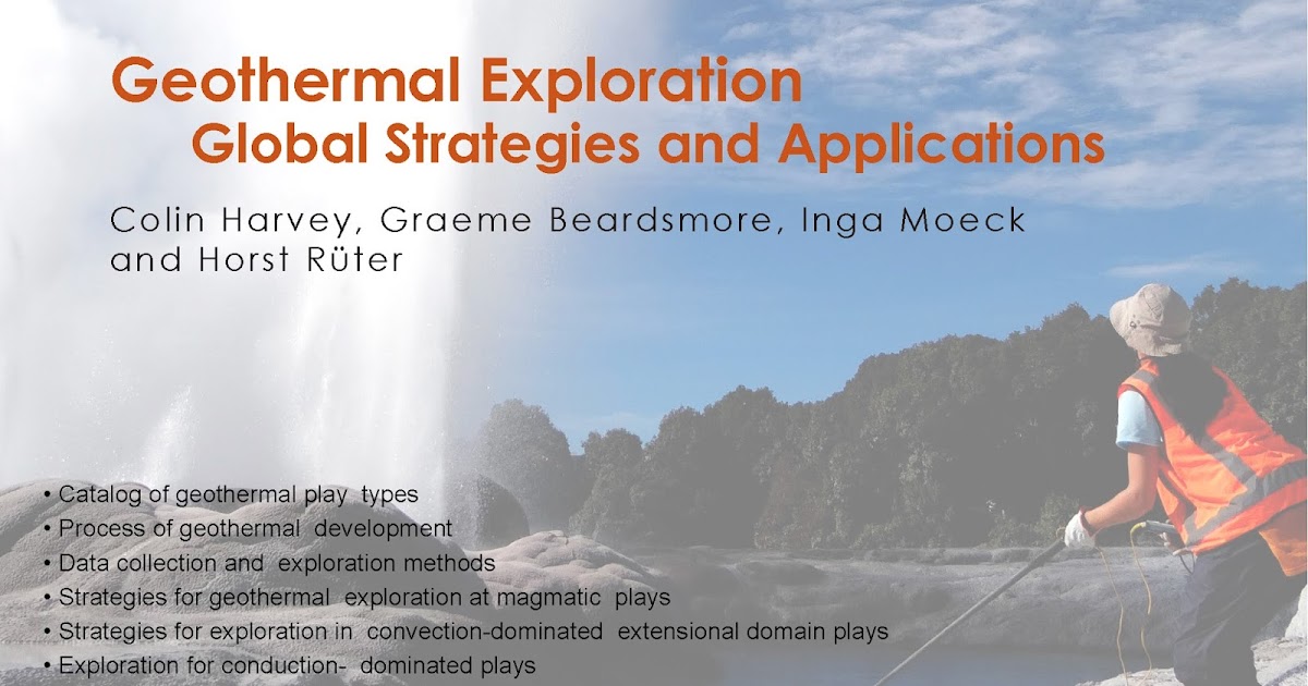 Science & Technology: New Book on Geothermal Energy Exploration