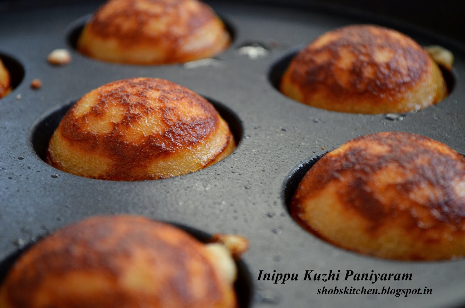 Sweet / Inippu Kuzhi Paniyaram - ShobsKitchen