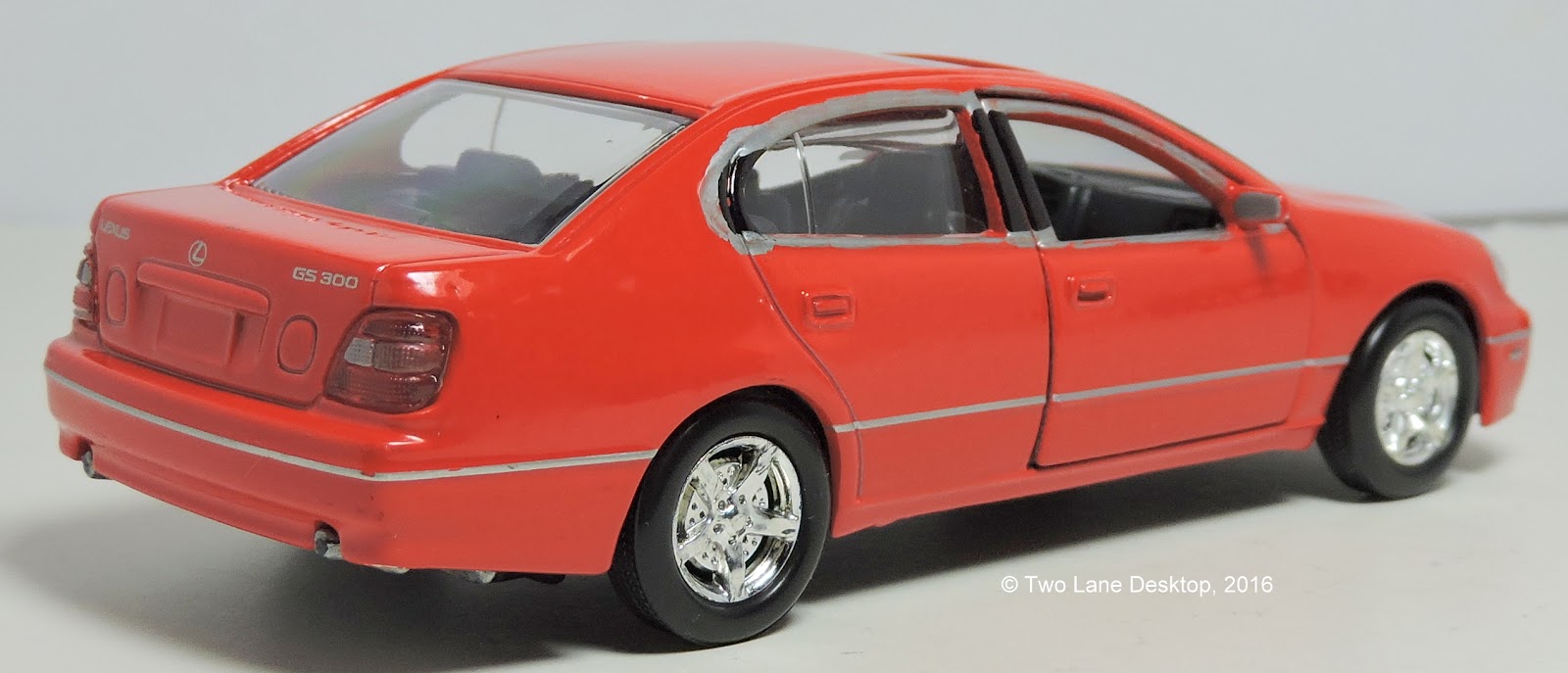 Tins Toys 1998 Lexus GS300, Kinsmart 2001 Lexus IS300, and Welly 2009 ...