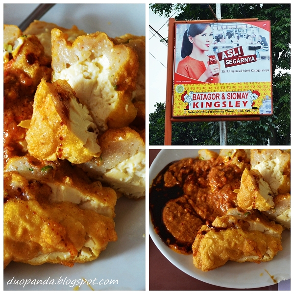 Traveling ala Panda: Batagor Kingsley, Bandung