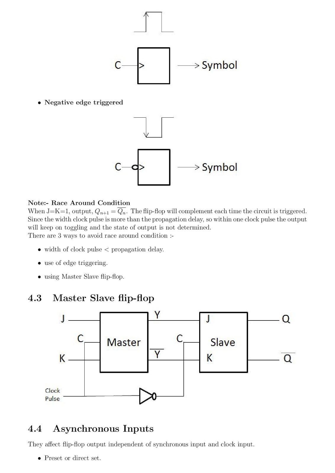 Digital Electronics: Synchronous Sequential Logic Digital Electronics: Synchronous Sequential Logic