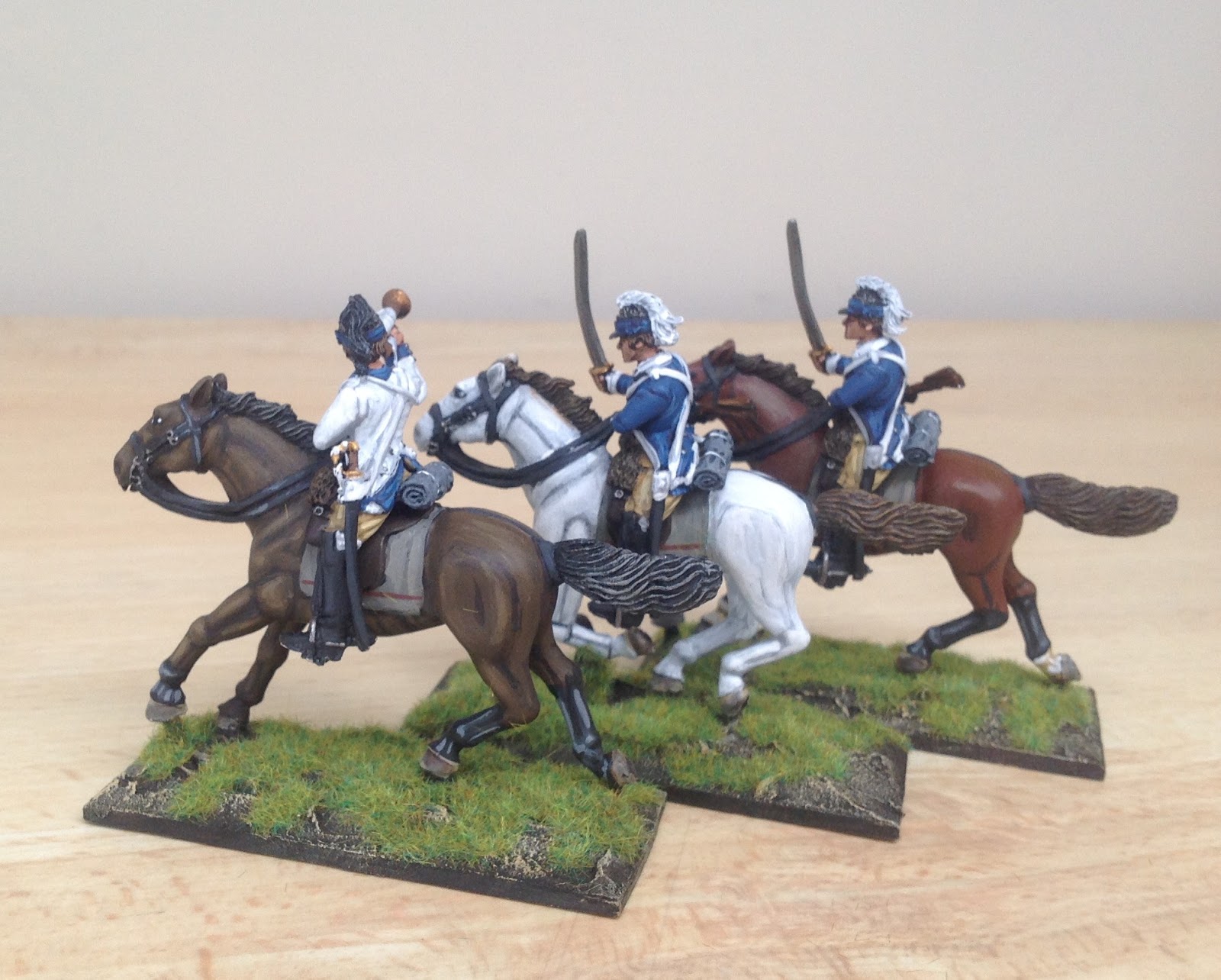 15mm paint shack: 40mm AWI Front Rank American Dragoons and Inf finished
