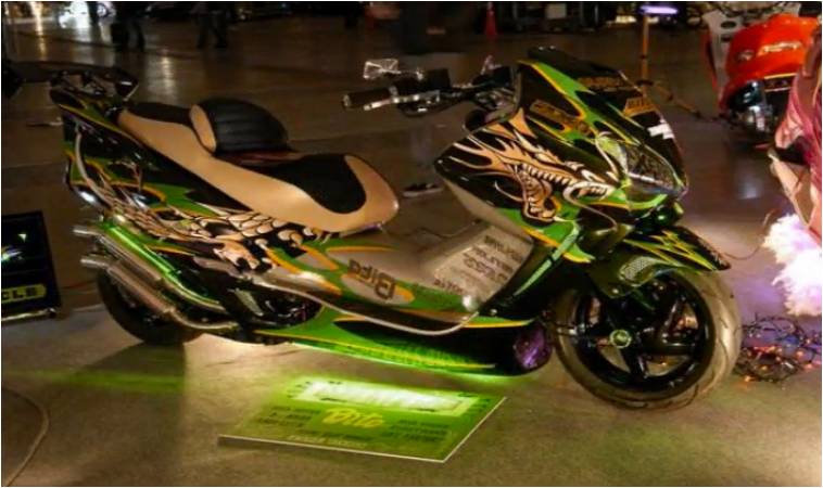 Monster Bego: Modifikasi Motor Matic Gaya Jepang