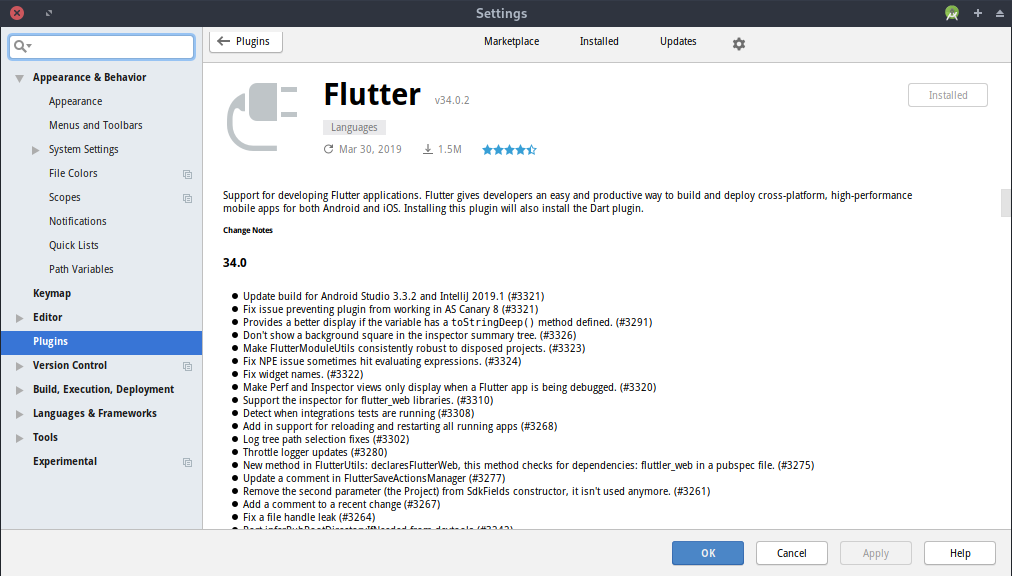 Tutorial install Flutter di Linux