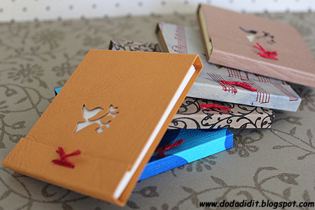 Doda's Creative Wanderings: Matchbook notebook tutorial