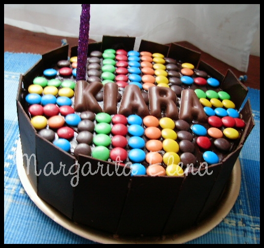 La Margarita - Cocina y deco: Torta con rocklets y chocolate
