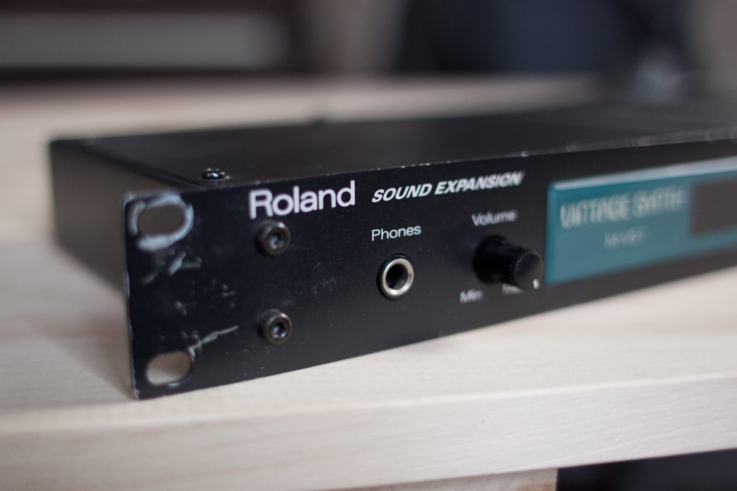 MATRIXSYNTH: Roland M-VS1 Vintage Rack Synthesizer SN ZH60338