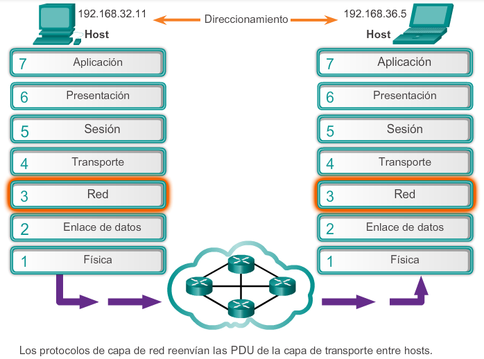 Capa de Red y Capa de Transporte Modelo OSI LMV: Protocolos de la capa ...