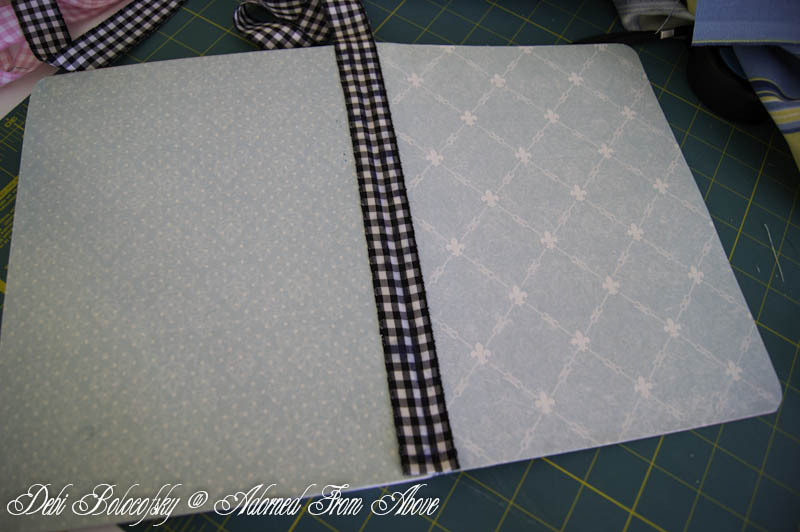 Adorned From Above: Personalized Composition Notebook Pictorial