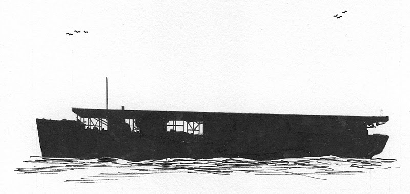 WARSHIPSRESEARCH: American escort aircraft carrier USS Long Island (CVE ...