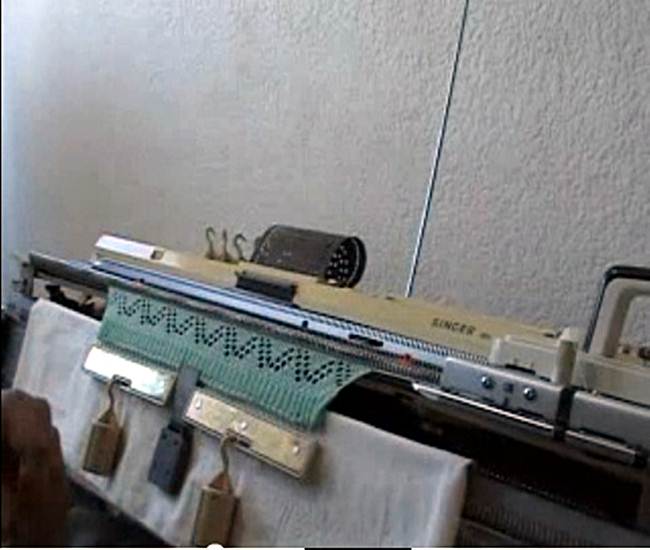 Artes Manhas e Artes Minhas - Tricô À Máquina - Tutoriais: 95) Receita ...