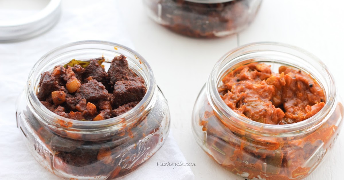 Kerala Beef Pickle - Irachi Achar ( Dry version) | Ruchikoottu - Pachakam