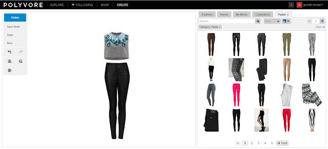 Diva Dolls: Using Polyvore