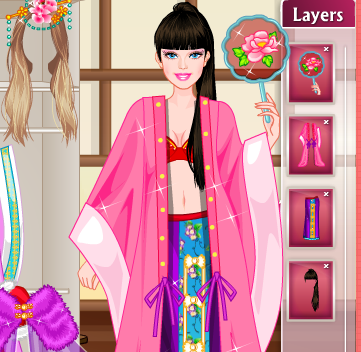 Barbie Chinese Clothes Dress Up Game ~ G4B | Online Barbie Games for Girls