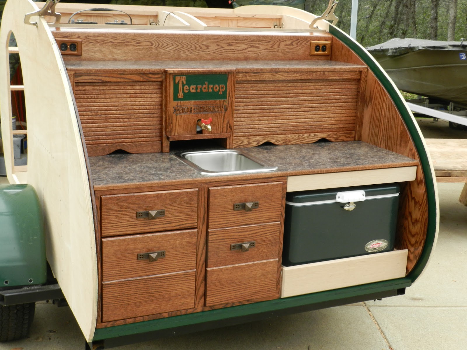 Ed's Teardrop Trailer Project: Trailer Construction