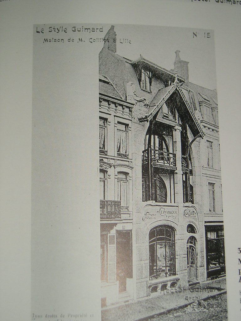 Lille, l'art nouveau et l'art déco: Lille centre, rue de Fleurus