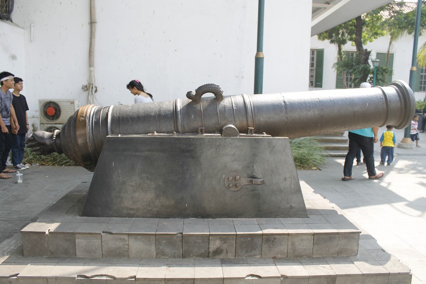 Si Jagur, Meriam Kuno di Museum Fatahillah - Cinta Indonesia