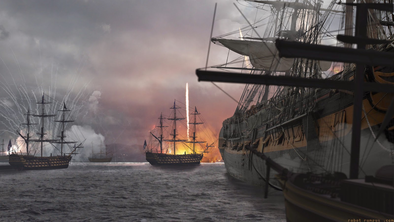 Robot Rumpus blog: concept art- Battle of Baltimore