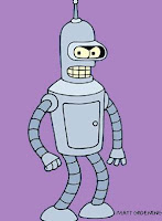 Bender Bending Rodriguez (Robot doblador de barras) - MonstruotecA