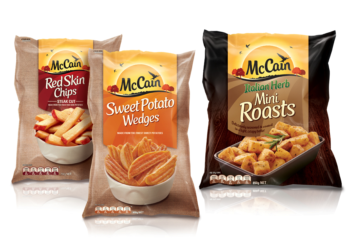 McCain Rebrand – Packaging Of The World