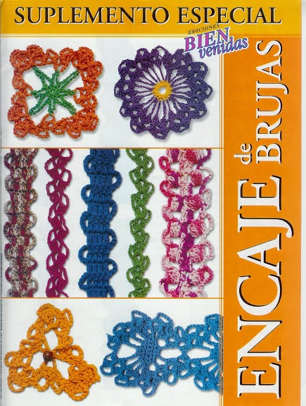 Como hacer encaje en crochet | Revistas de manualidades Gratis