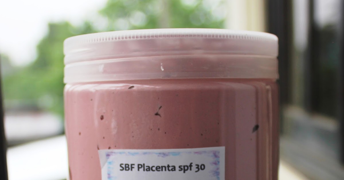 Dare to Bare Shop: SBF PLACENTA CREAM spf30 500g