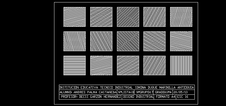 Tecnologia 2013(Andres Palma y Jeison Garcia): Planchas de AutoCAD
