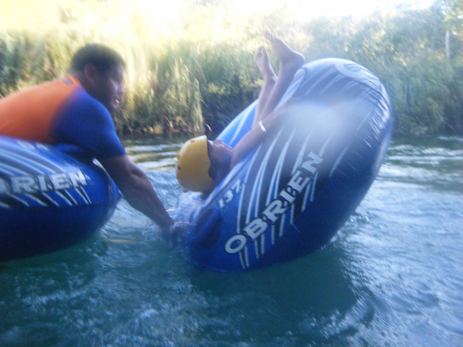 Bonito Brazil Tubing down rapids - Exploramum & Explorason