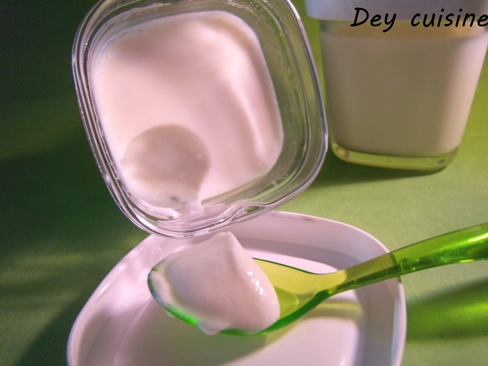 Dey cuisine: Yaourts au lait concentré non sucré