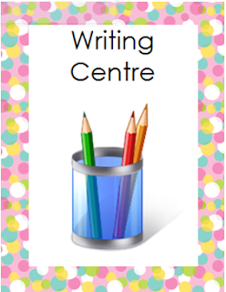 Literacy Centers 101: Writing Center | Mrs. Albanese's Kindergarten Class