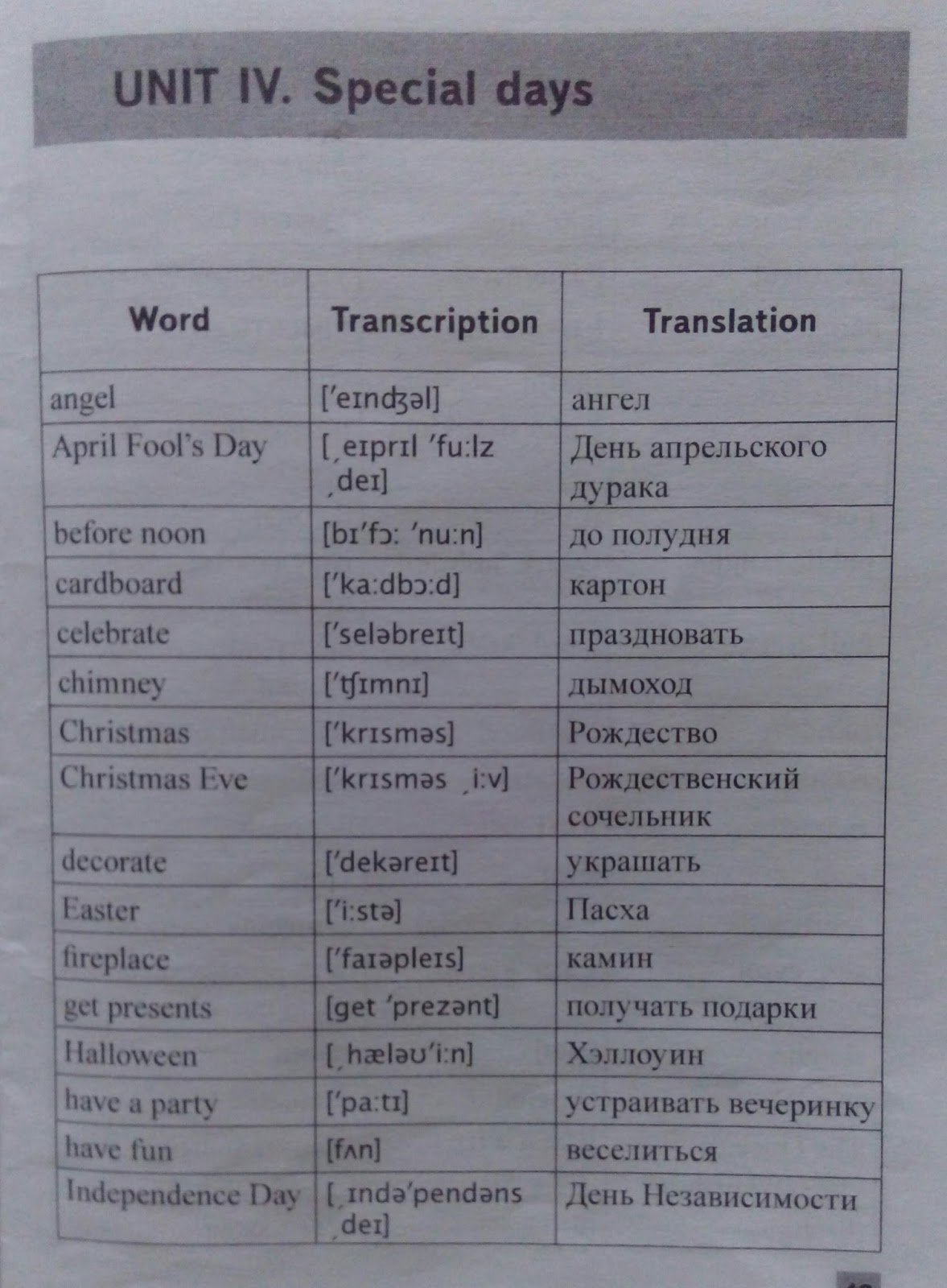 Easy English: 5th form