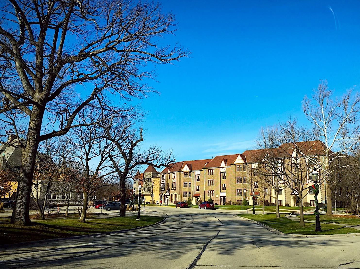 Christmas Eve 2015 in Riverside, Illinois