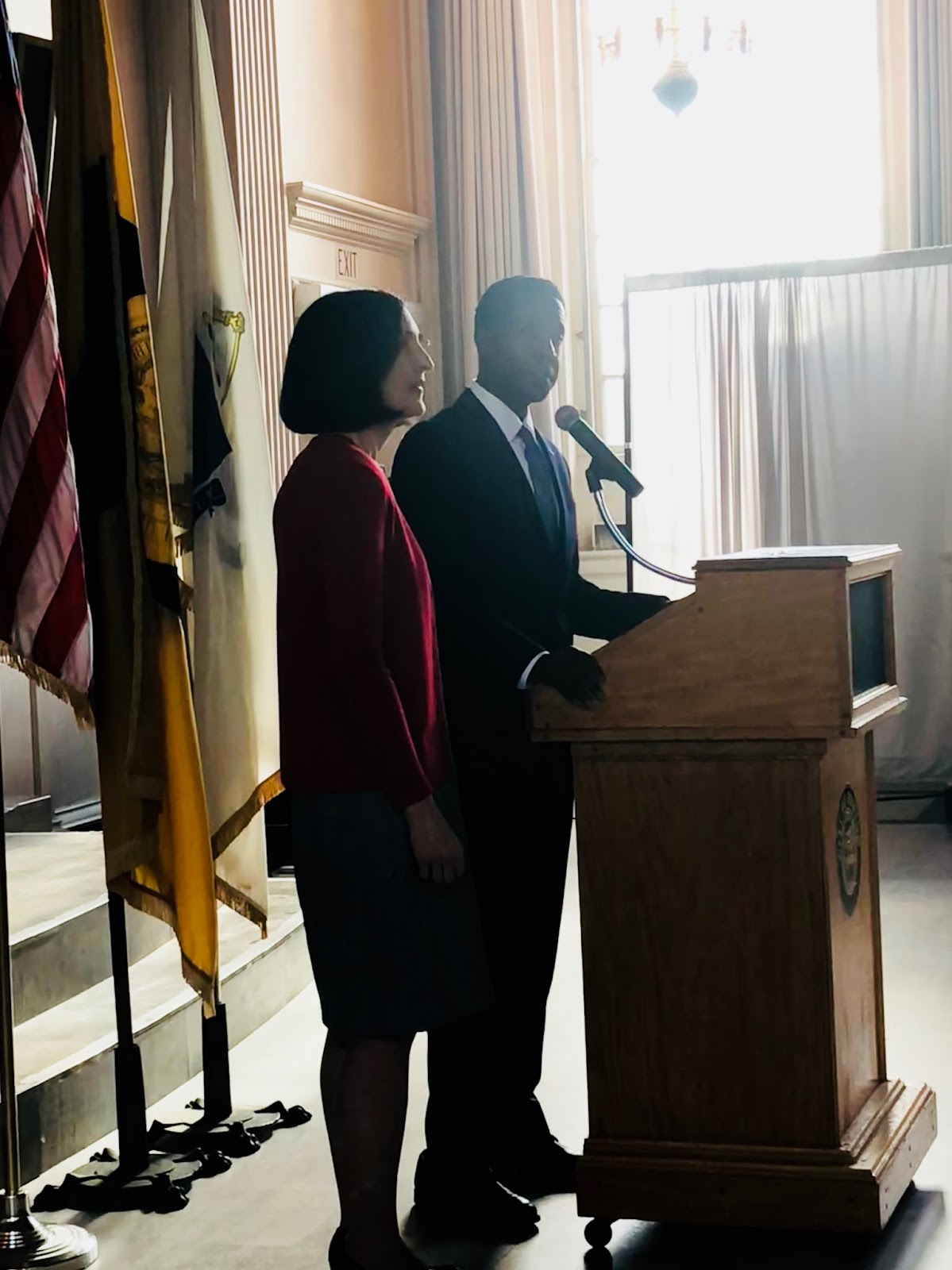 Boston Orange 波士頓菊子: Mayor Setti Warren and Mayor-Elect Ruthanne Fuller