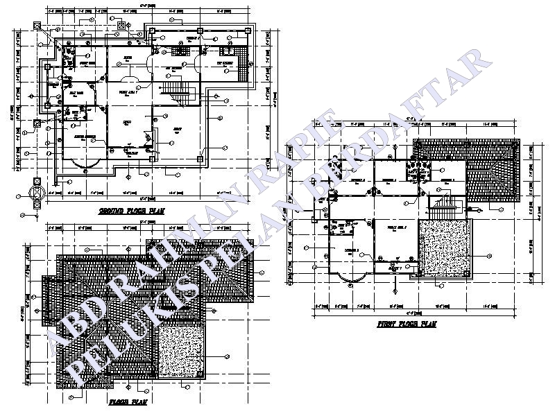 ABD RAHMAN Pelukis Pelan Berdaftar (Arkitek Consultant): Lukisan ...