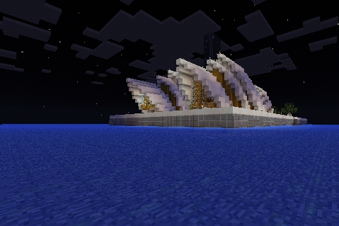 Meu Mundo do Minecraft: Opera House de Sydney