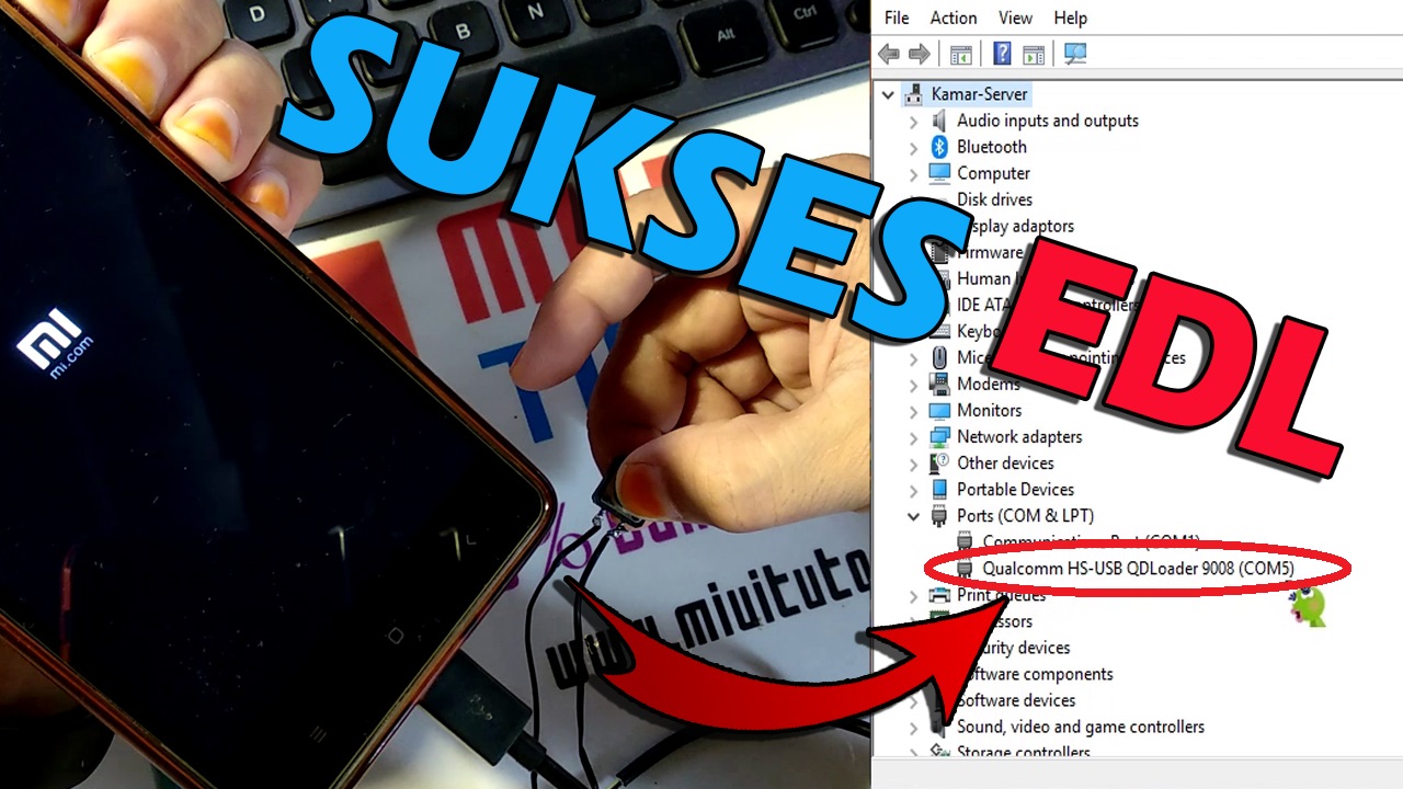 Termudah & Tercepat Cara Masuk Mode EDL Download di Xiaomi Redmi 3s ...