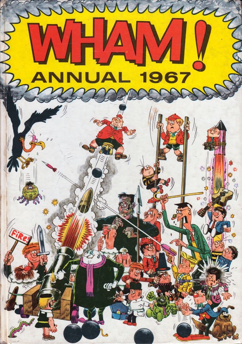 BLIMEY! The Blog of British Comics: WHAM! ANNUAL cover gallery