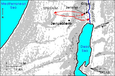 JUDGES: ELHUD FREES ISRAEL FROM MOAB