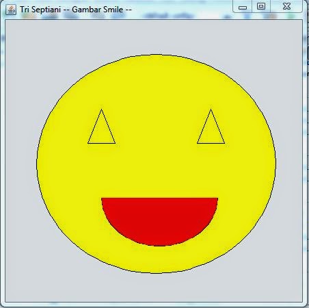 Mata Kuliah Grafika Komputer : Gambar Smile :) ~ Tempat Sharing Ilmu ...