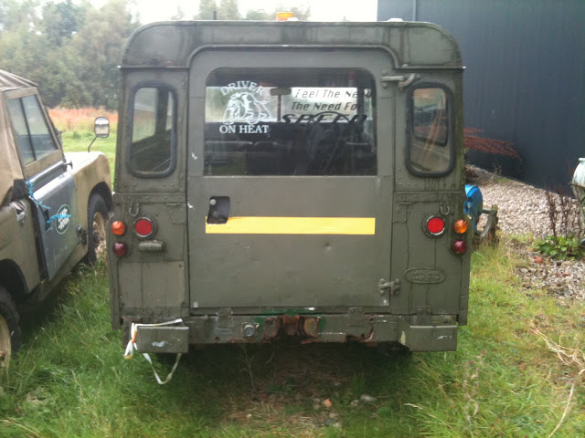 RAF Series 3 EOD Land Rover