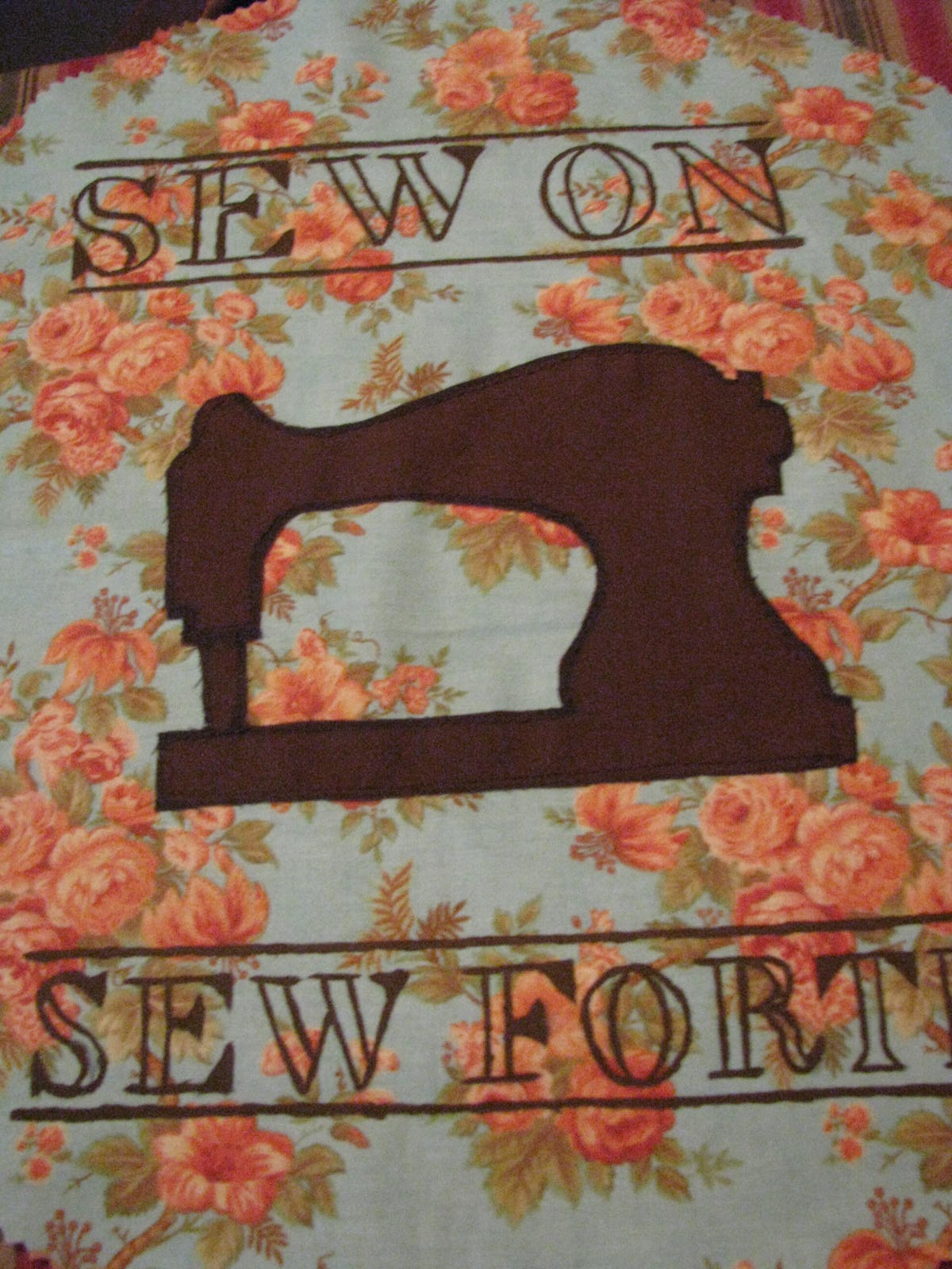 Gladness of Heart: Sew Pretty Sewing Room Part II: Sew On and Sew Forth Art