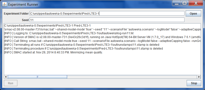 Net Prophet: Auto-WEKA